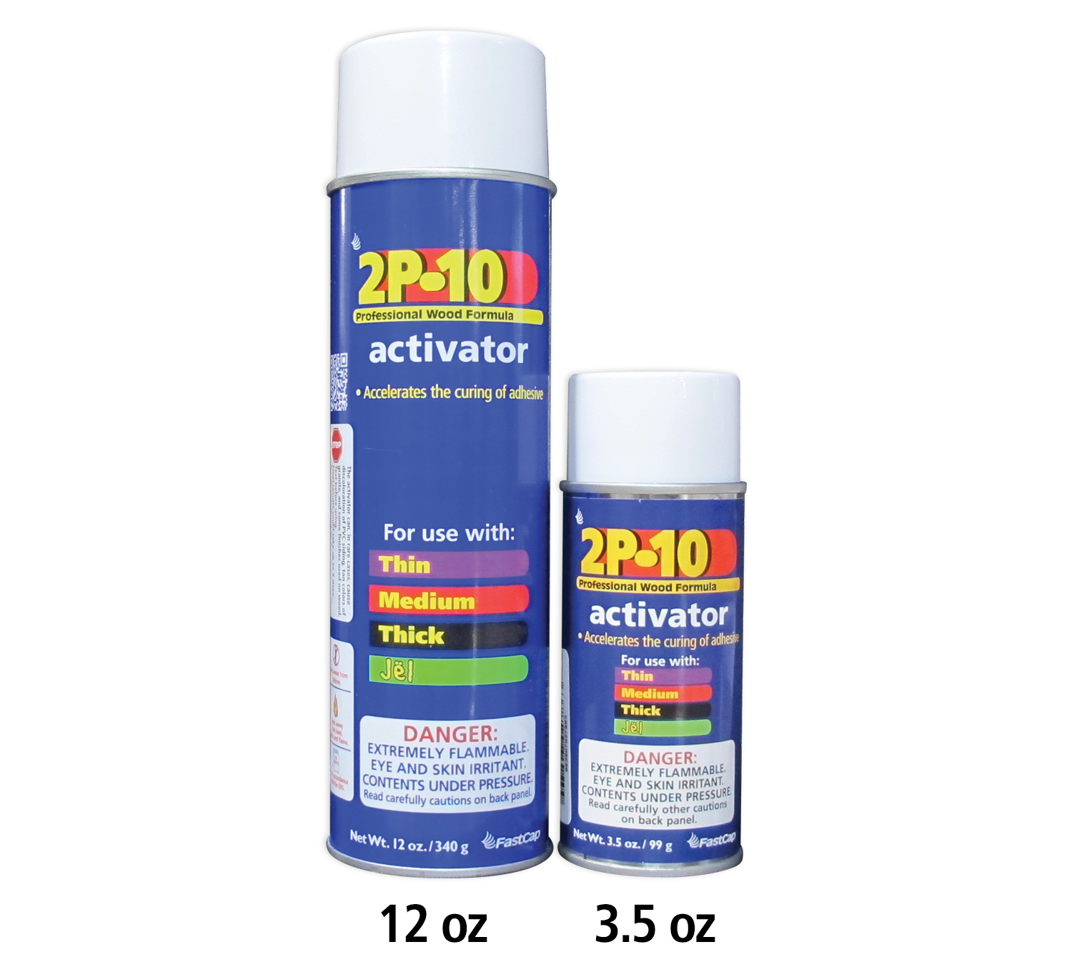 FastCap 2P-10 ACTIVATOR, 12oz AEROSOL