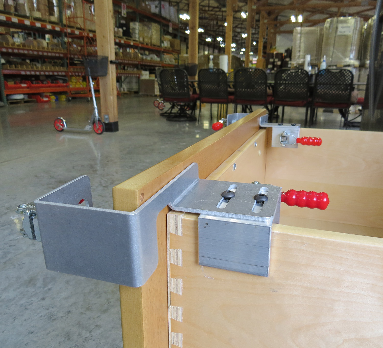 Kaizen Source - FastCap Drawer Front Clamps