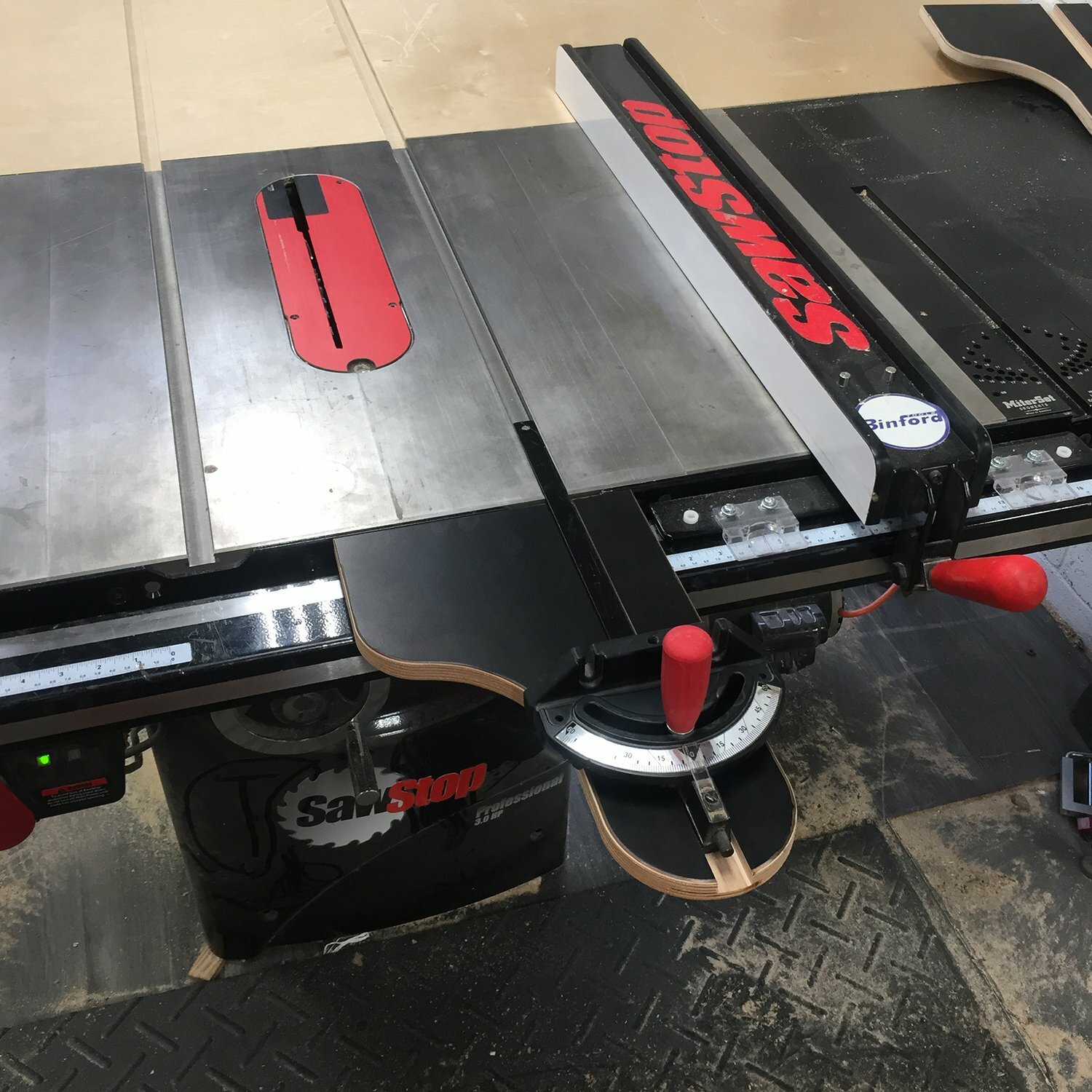 In Feed Table for Standard Table Saws